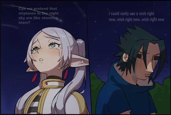 Can we pretend | Upward Angle Frieren Drawing / Frieren Looking Up ...