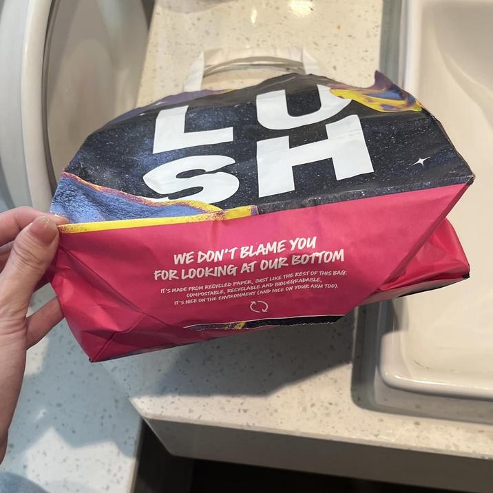 Lush bag | Know Your Meme