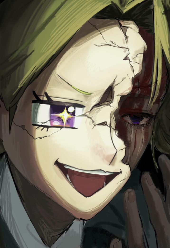 Yuga Aoyama | Face Under Broken Mask Redraw Trend | Know Your Meme