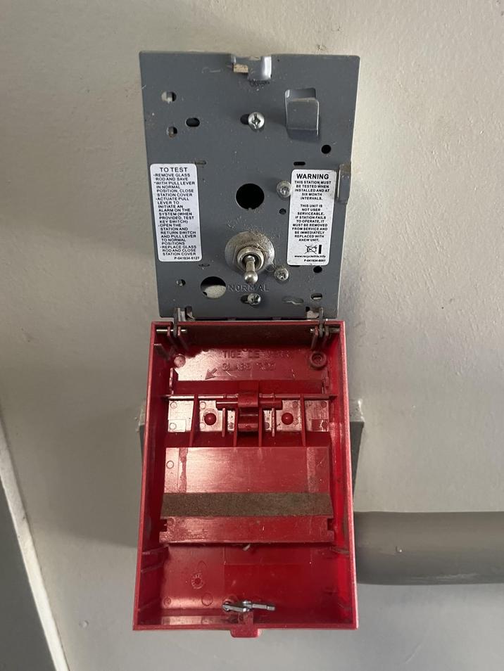 Fire alarms are just switches | Know Your Meme