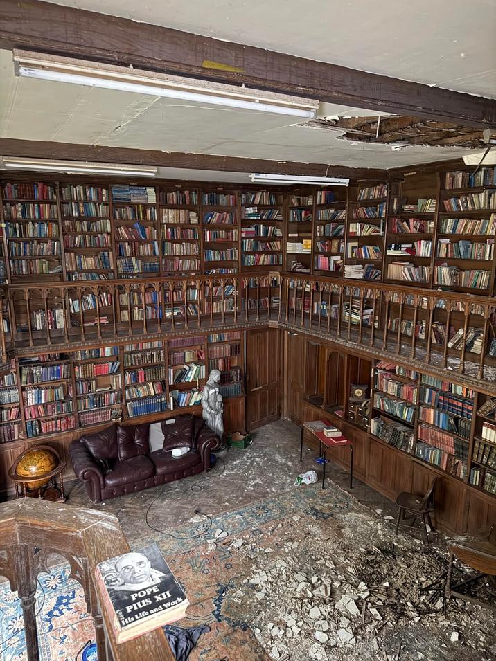 Abandoned library | Know Your Meme