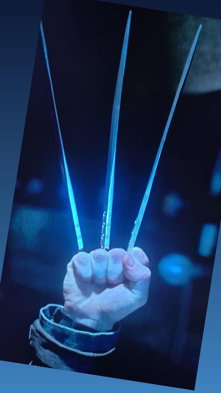 Visible screws in Wolverines's claws in X-Men 1 | Know Your Meme