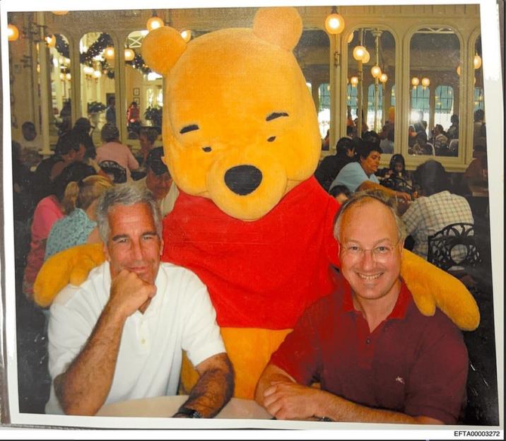 Winnie the Pooh in the Epstein files | Know Your Meme
