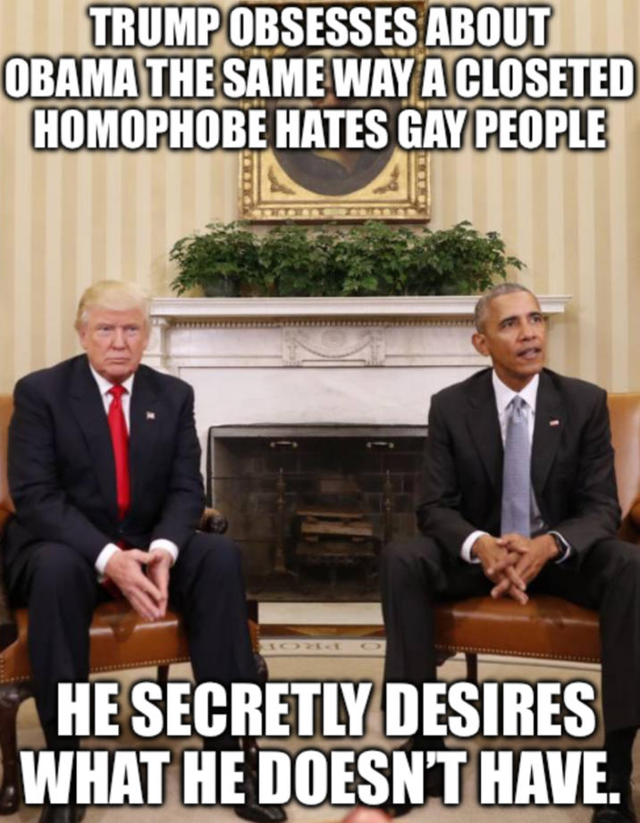 Trump and Obama | Donald Trump | Know Your Meme