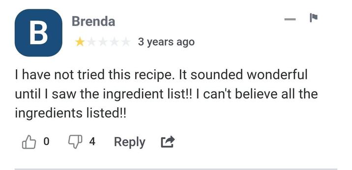 25 Recipe Reviews From People Who Failed At Cooking | Know Your Meme
