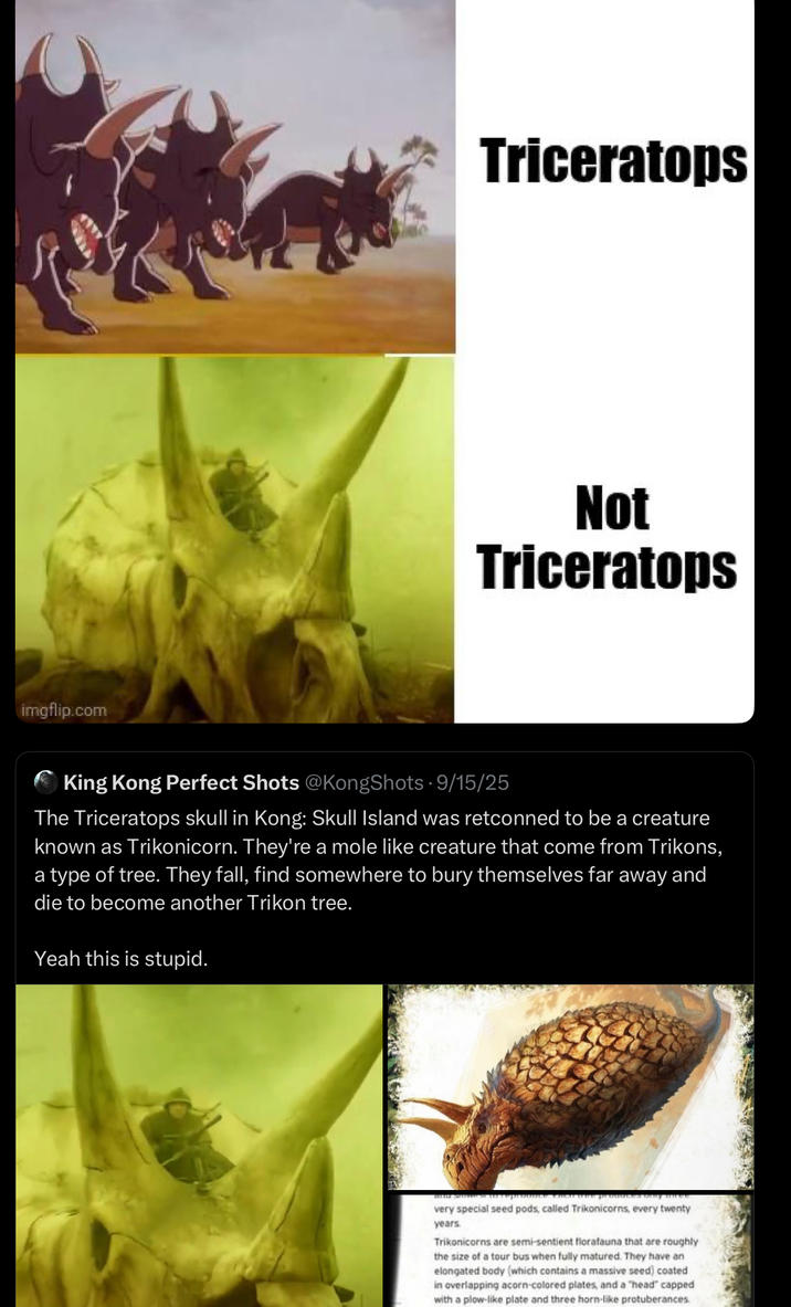 Those are triceratops | Paleontology | Know Your Meme