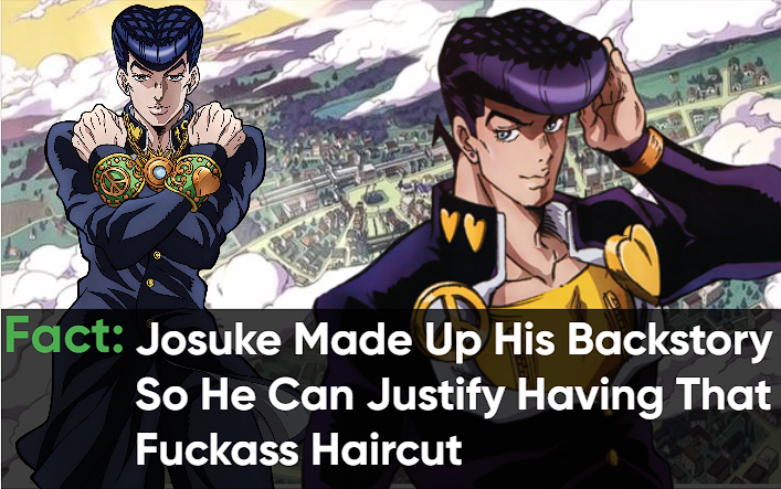 Josukes hair is the real antagonist of part 4 | /r/ShitPostCrusaders ...