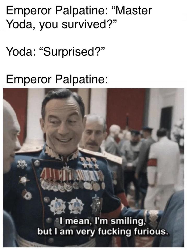 Yoda was a real party pooper. | /r/PrequelMemes | Know Your Meme