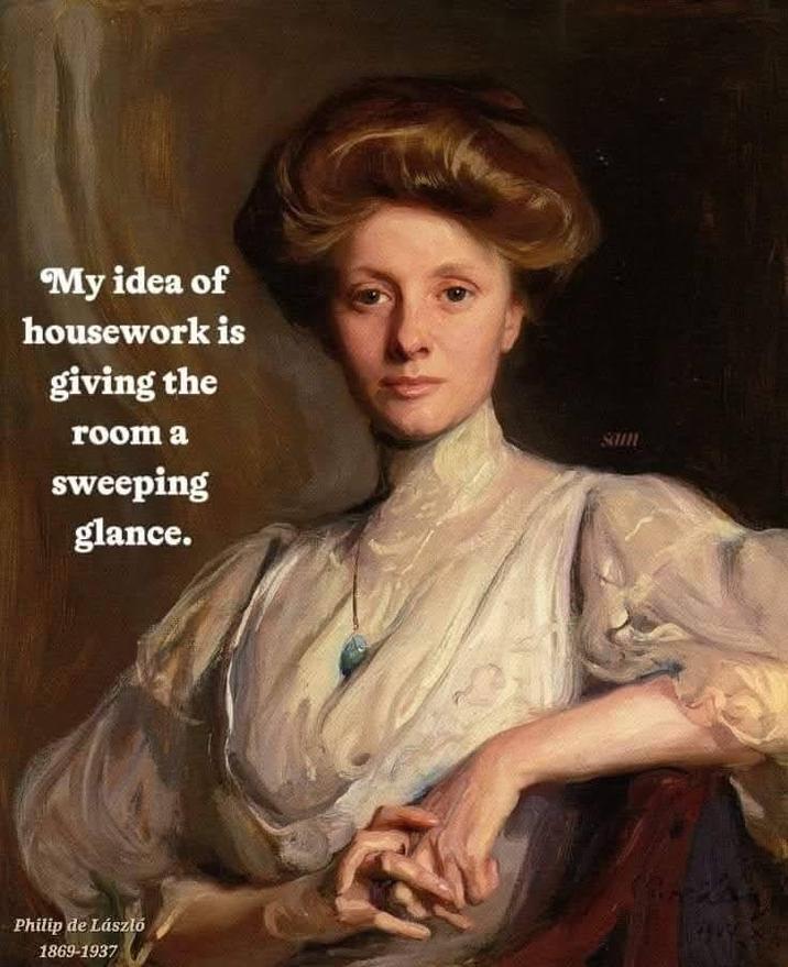 Cleaning up | Classical Art Memes | Know Your Meme