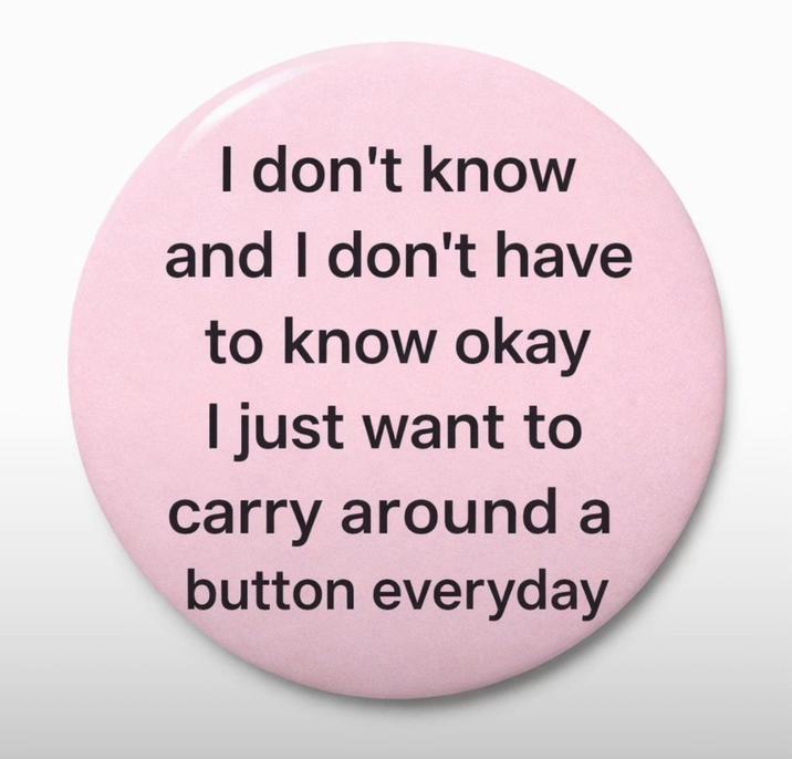 I just want to carry around a button every day | 365 Buttons | Know ...