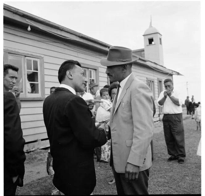 Men outside a church in 1964 | History / Nostalgia | Know Your Meme