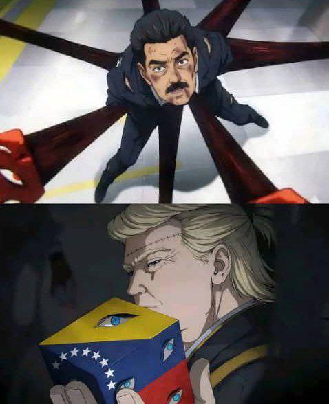 Anime Capture of Maduro | 2026 Capture of Nicolás Maduro | Know Your Meme