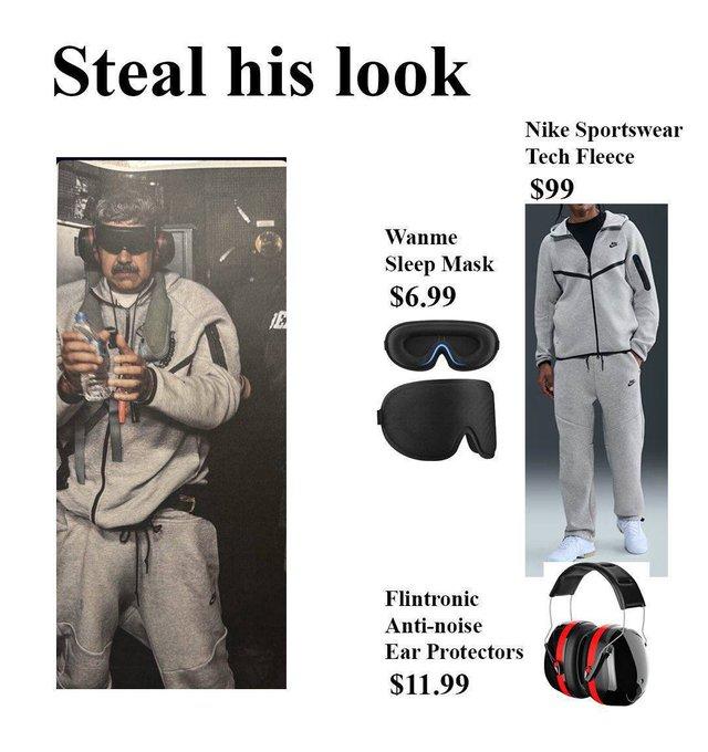 Maduro Fit Steal His Look Meme | 2026 Capture of Nicolás Maduro | Know ...