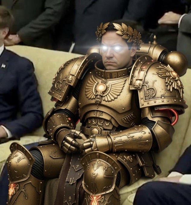 Marco Rubio realizing he has to rule the Imperium of Man from his ...