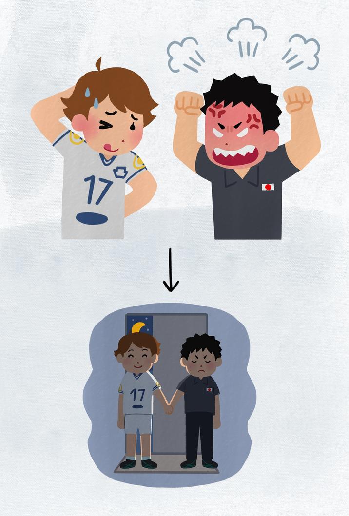 @berrybrief | Angry Boss With Happy Family Irasutoyas | Know Your Meme