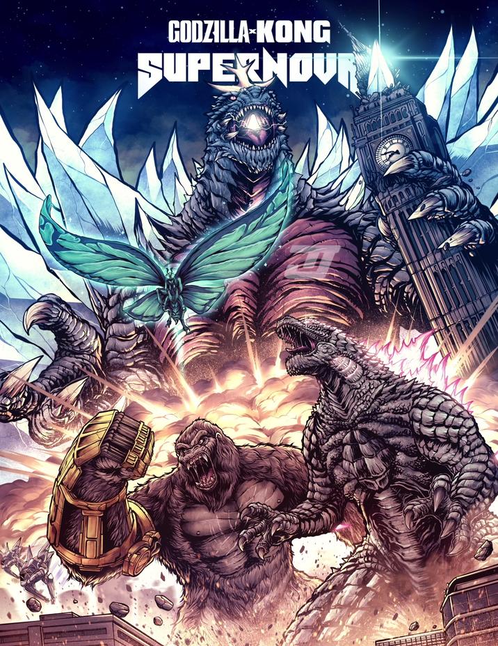 Godzilla X Kong supernova fan poster | Know Your Meme
