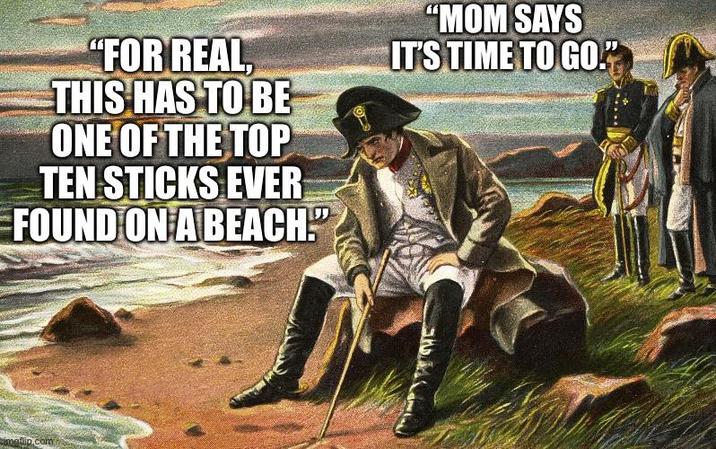 Sticks on the beach | /r/memes | Know Your Meme