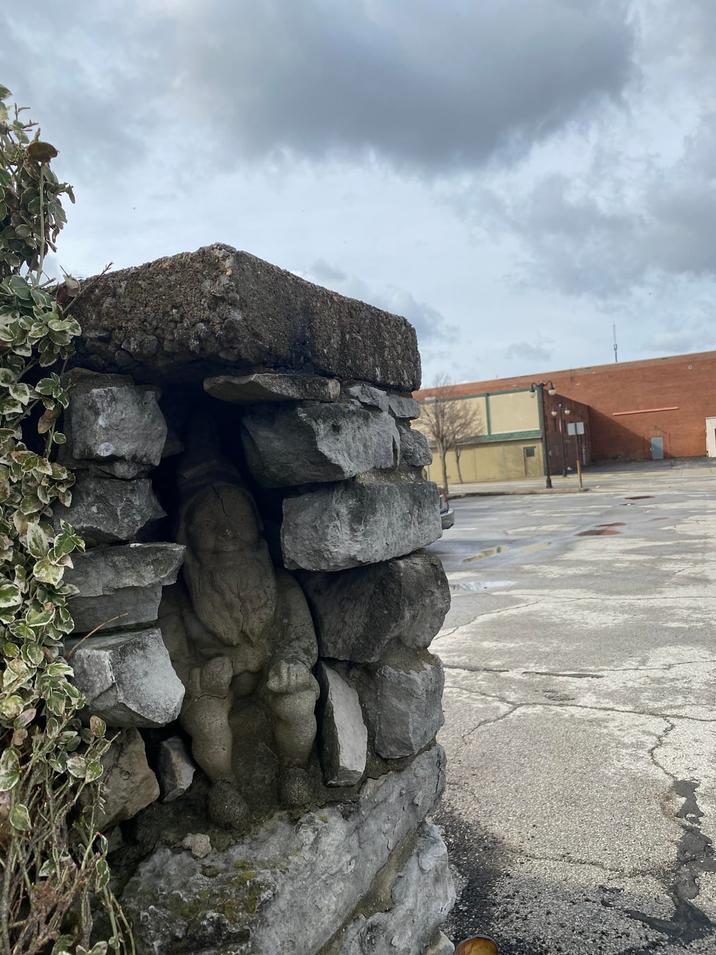 A gnome in the wall | Know Your Meme