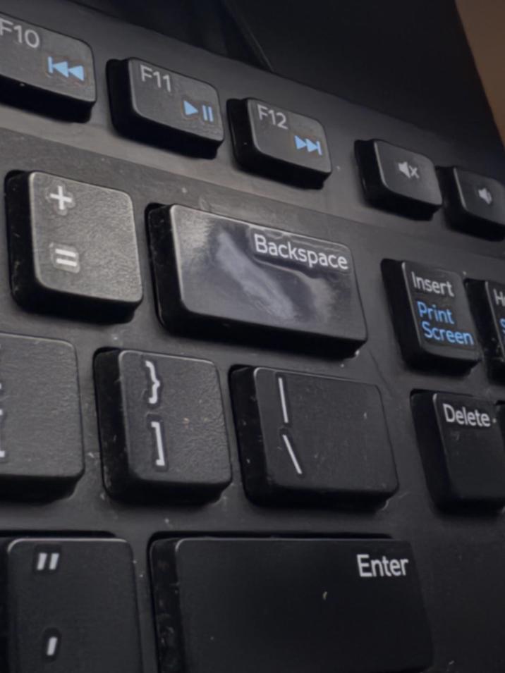 This backspace key | Know Your Meme