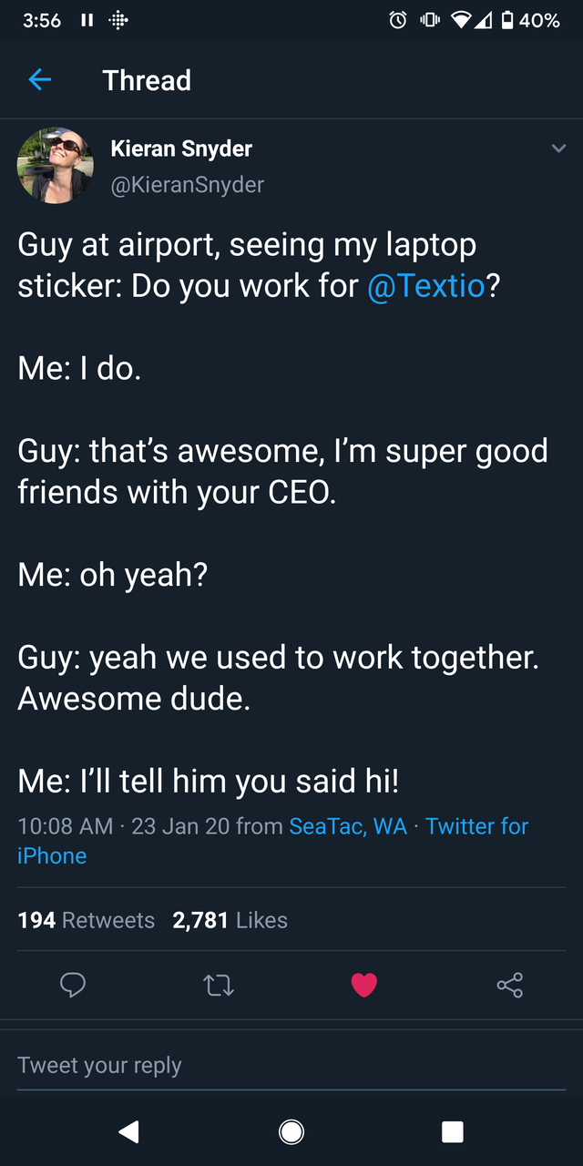 Say hi for me | Know Your Meme