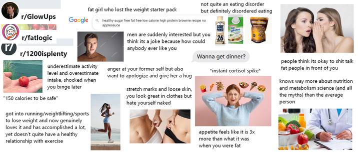 former fat girl who lost the weight starter pack | /r/starterpacks ...