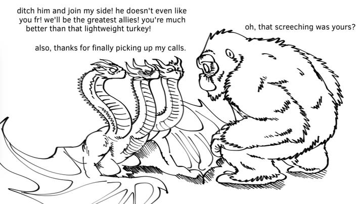 Kong finally meets Ghidorah | Godzilla vs. Kong | Know Your Meme