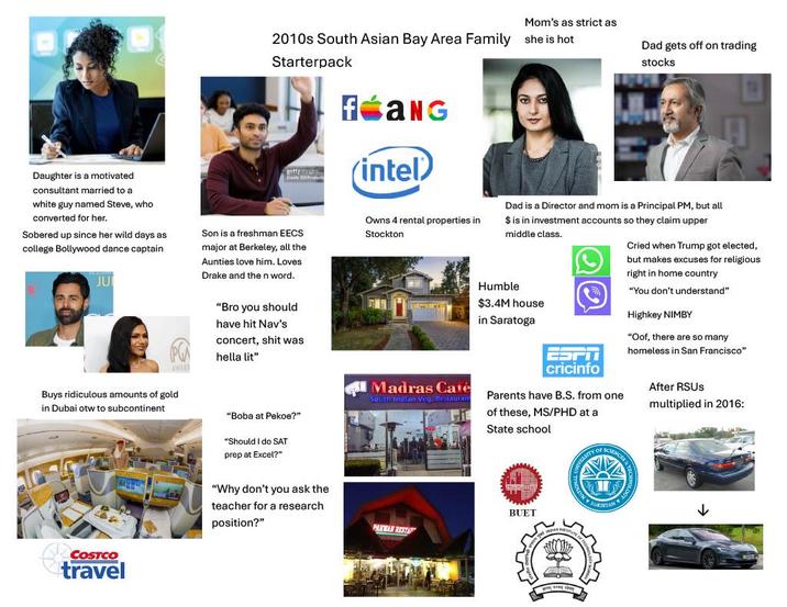 2010s Bay Area South Asian Family Starterpack | /r/starterpacks | Know ...