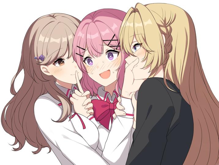 Ajisai, Mai & Renako by hrvr | Yuri | Know Your Meme
