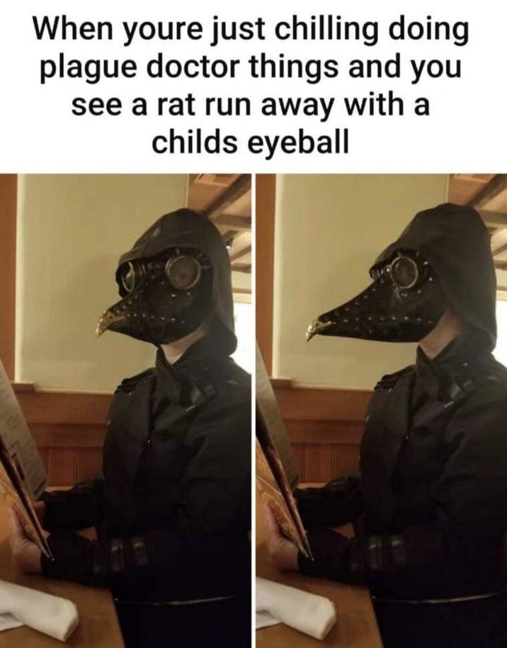 Just Plague Doctor things | History Memes | Know Your Meme
