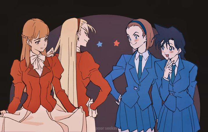 Dorothy and Sonoko talking to herselves | Know Your Meme