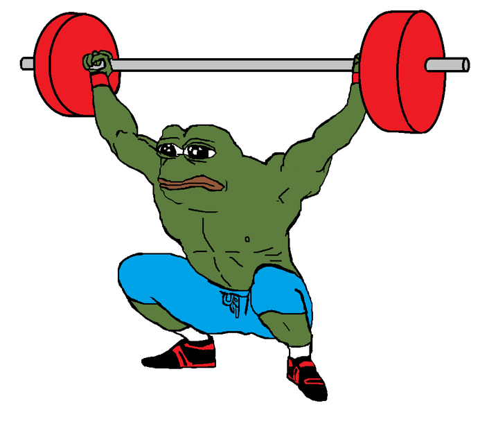 Pepe sad lifting | Pepe the Frog | Know Your Meme