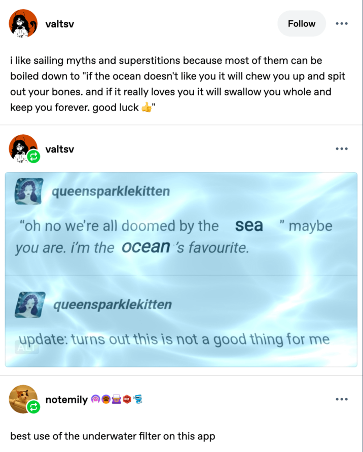 Underwater | Tumblr | Know Your Meme