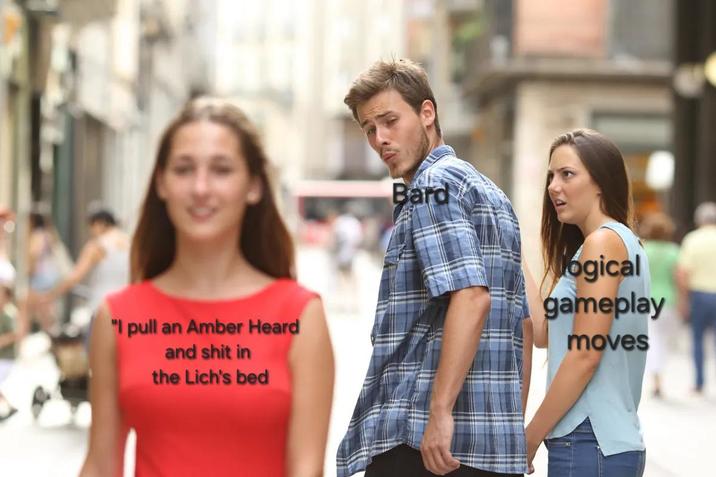 Distracted boyfriend memes about dnd | /r/dndmemes | Know Your Meme