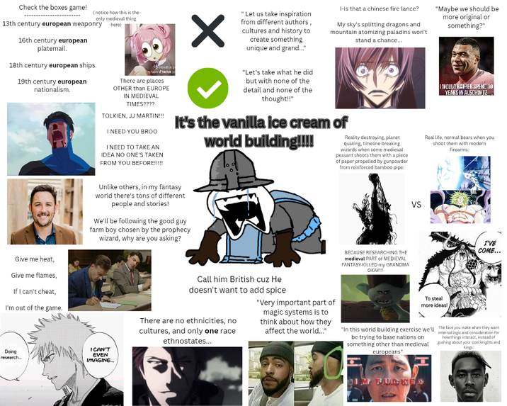 Average fantasy world builder starter pack | /r/starterpacks | Know ...