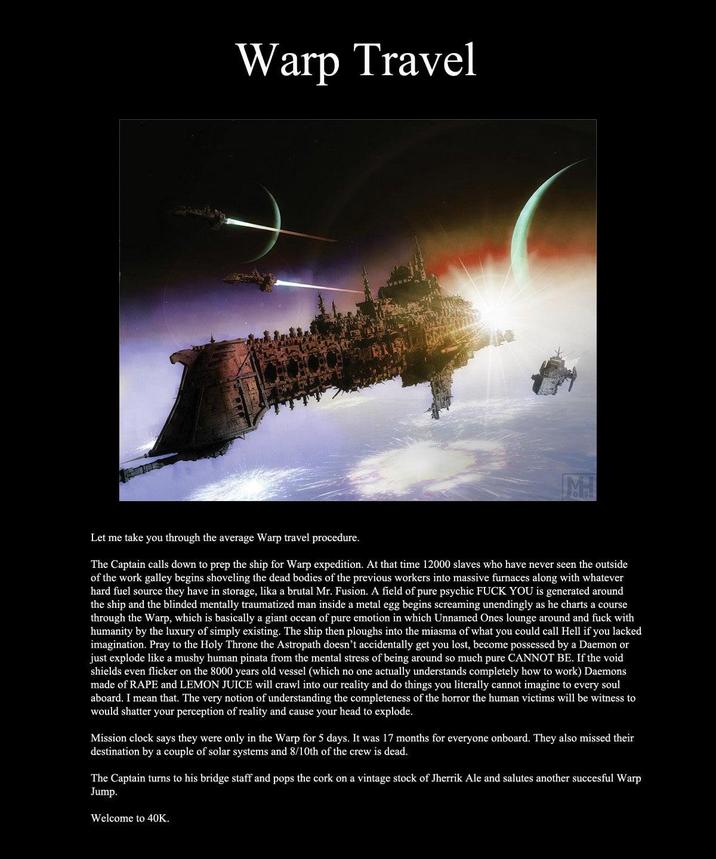 Oldie but a goodie. ANOTHER SUCCESSFUL TRIP THROUGH THE WARP | /r ...