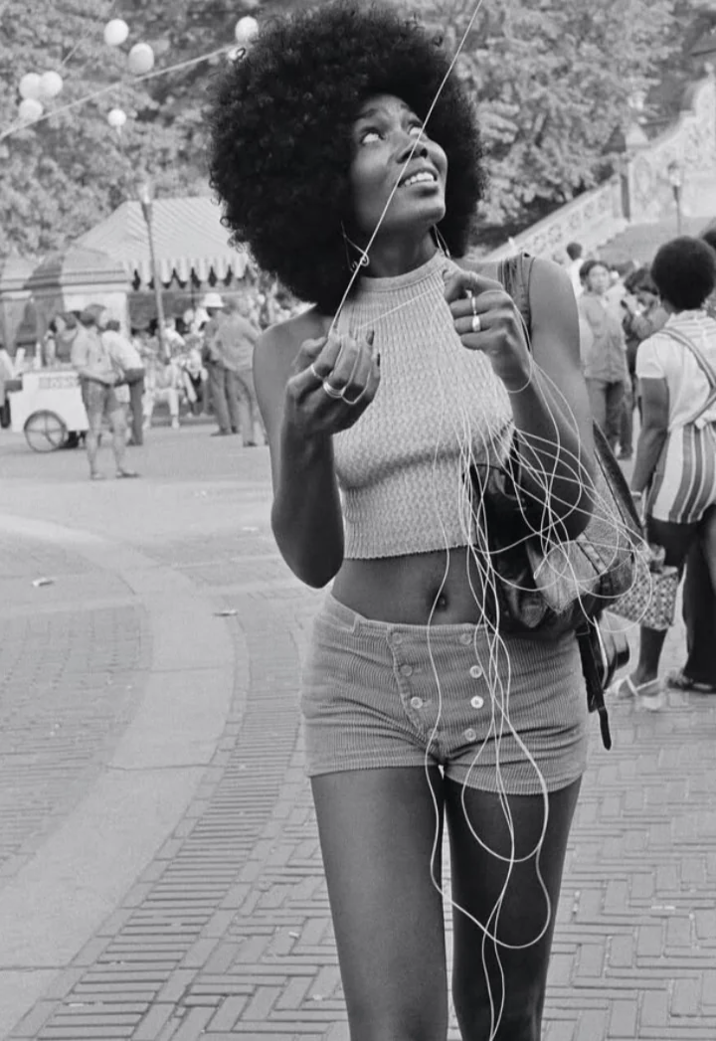 Flying a kite in New York, 1970s | Know Your Meme