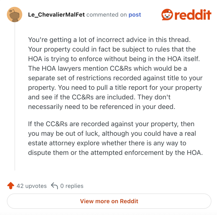 An HOA Is Demanding This Homeowner Follow All The HOA Rules, But They ...