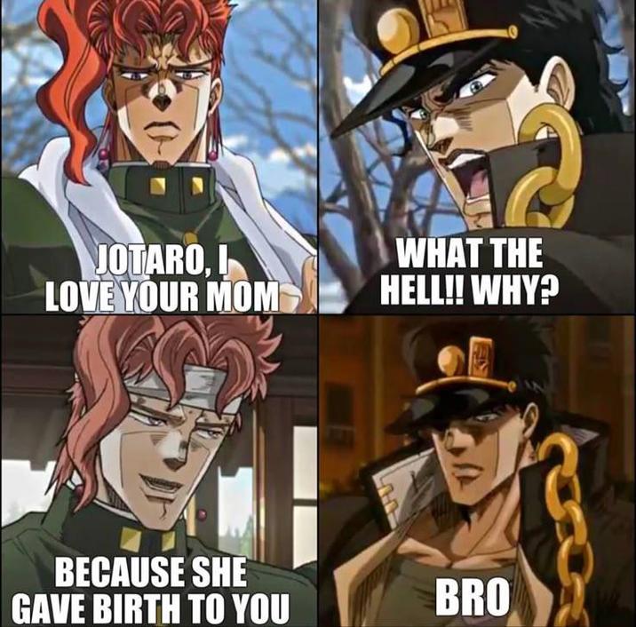 Oh... Kakyoin, I... I even dunno what to say | /r/ShitPostCrusaders ...
