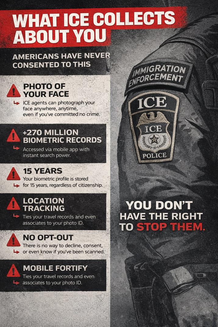 What ICE collects on citizens | Know Your Meme