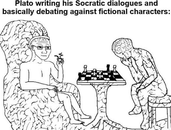 It was Socrates, but with Plato’s philosophy | History Memes | Know ...