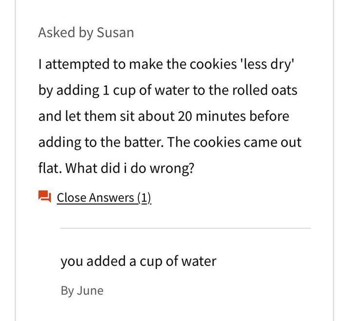 25 Ridiculous Reviews Found Under Online Recipes | Know Your Meme