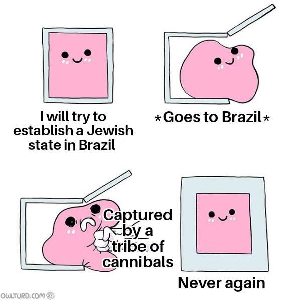 How cannibals stopped a Jewish state in Brazil (Context in comments ...
