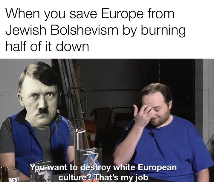 Really showed those Jewish bankers by leveling Rotterdam | History ...