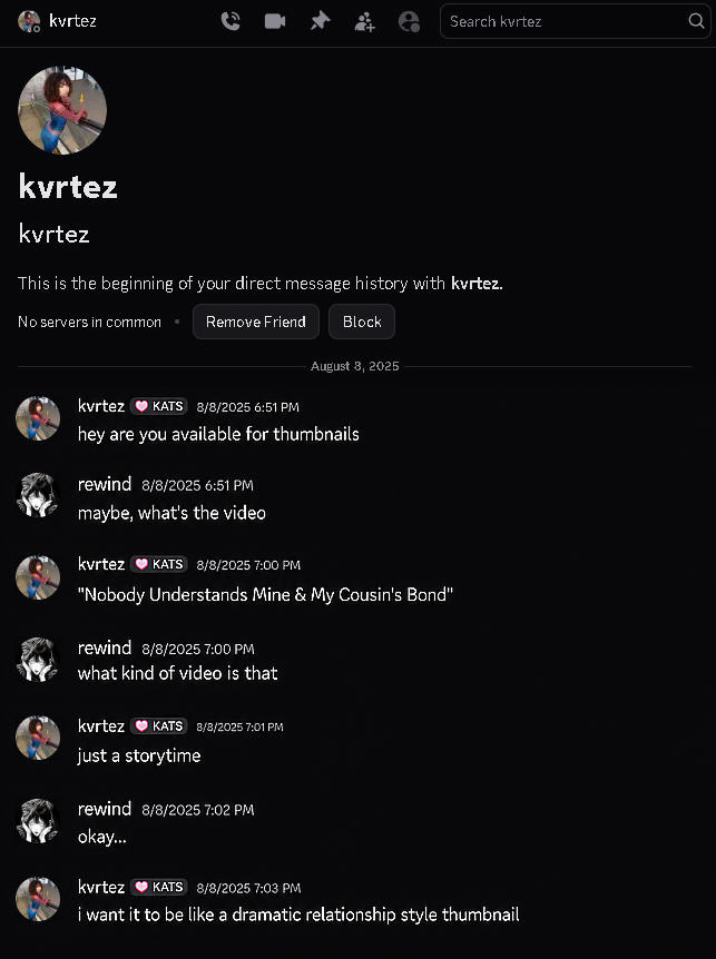 them cousin thumbnails | Kathelina / Kvrtez Caught Cheating With Cousin ...