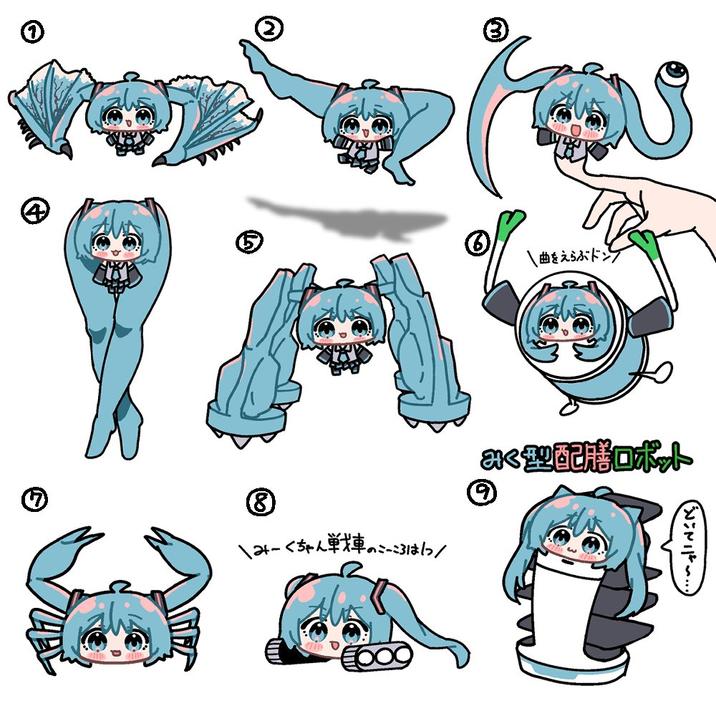 Which Miku-chan do you like? | Every Country's Miku / Everything Miku ...