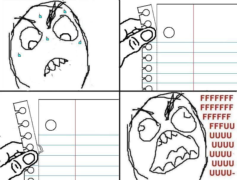 Perforated Pages | Rage Guy (FFFFFUUUUUUUU-) | Know Your Meme