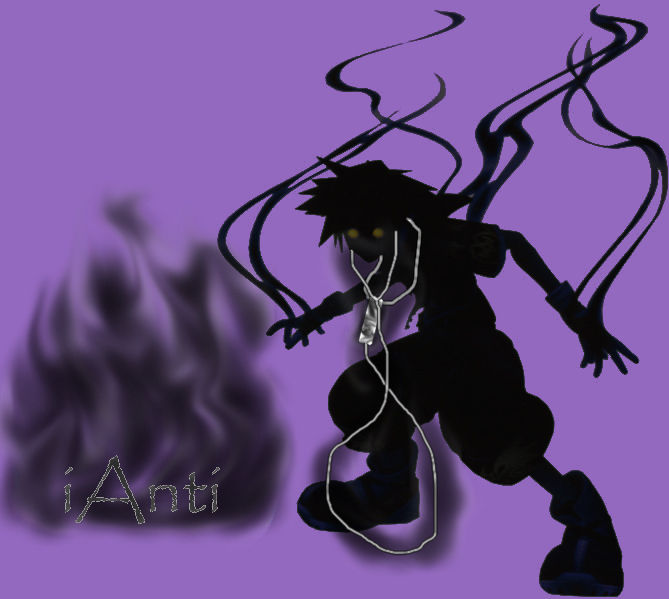 Kingdom Hearts 2 Sora Anti Form