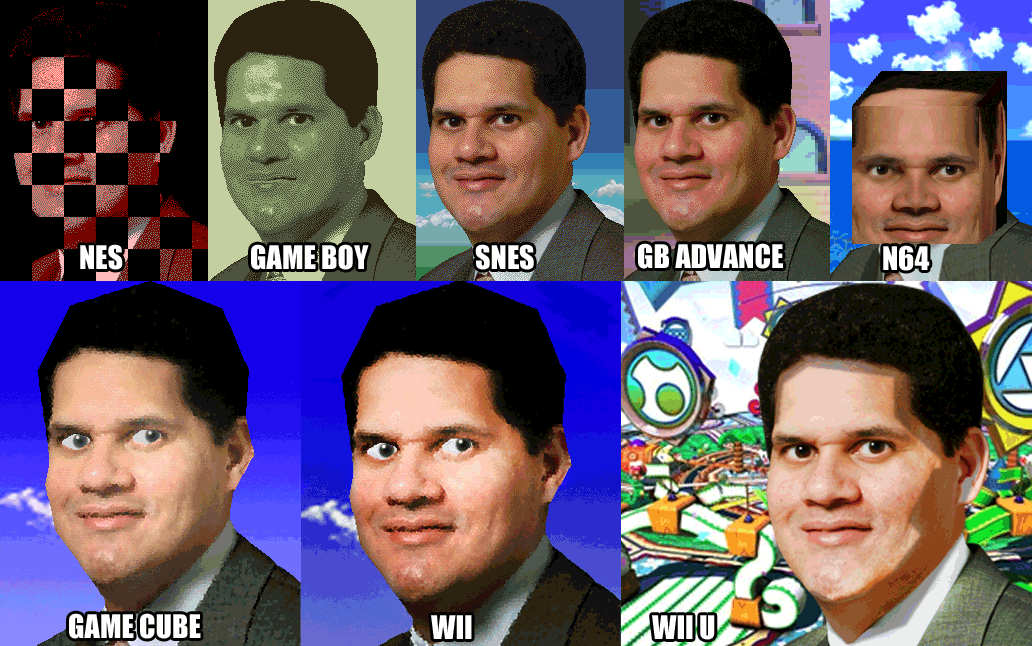 Nintendo Evolution Reggie Fils Aime Know Your Meme Nintendo Evolution Reggie Fils Aime Know Your Meme