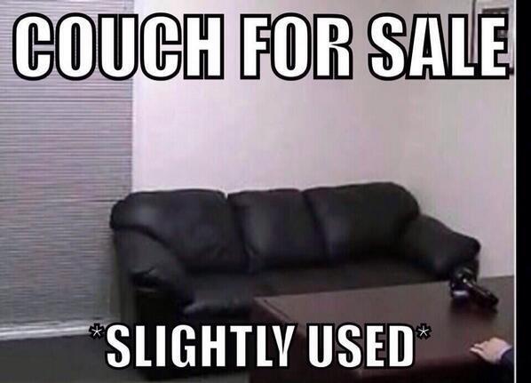Couch For Sale slightly used The Casting Couch Know Your Meme