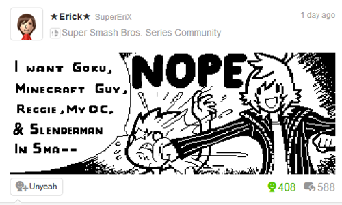 [Image - 746354] | Miiverse | Know Your Meme